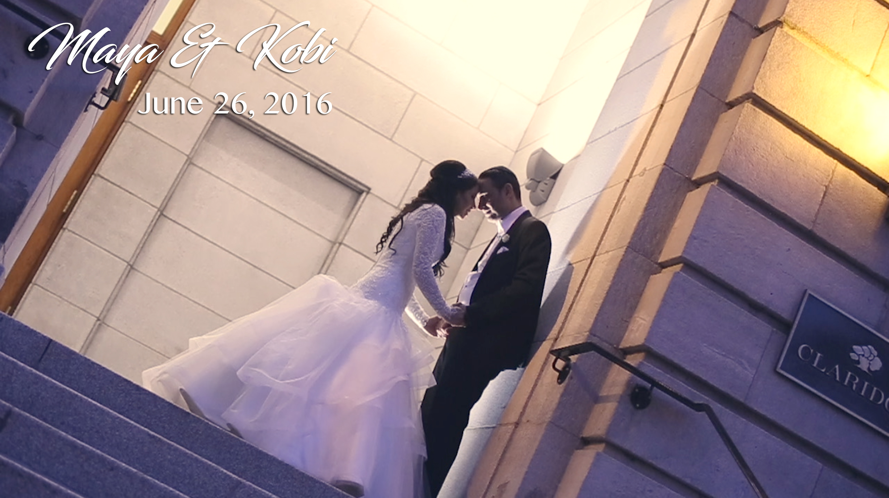 Maya and Kobi / Downtown Montreal Wedding Video | Wedding Videographers ...